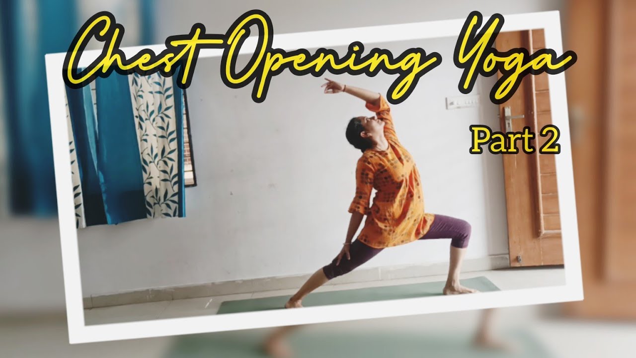 Easy Chest Opening Yoga Poses Part 2yoga For Shoulders Chest Youtube