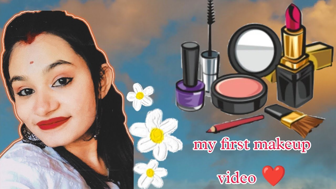 my first makeup video ️ 💋💄#makeup #beauty #fashion - YouTube