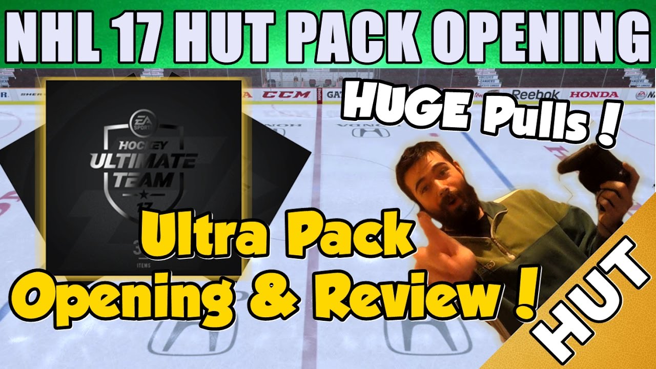 Ultra Packs Opening & Review! - NHL 17 HUT - Hockey Ultimate Team - 40k ...