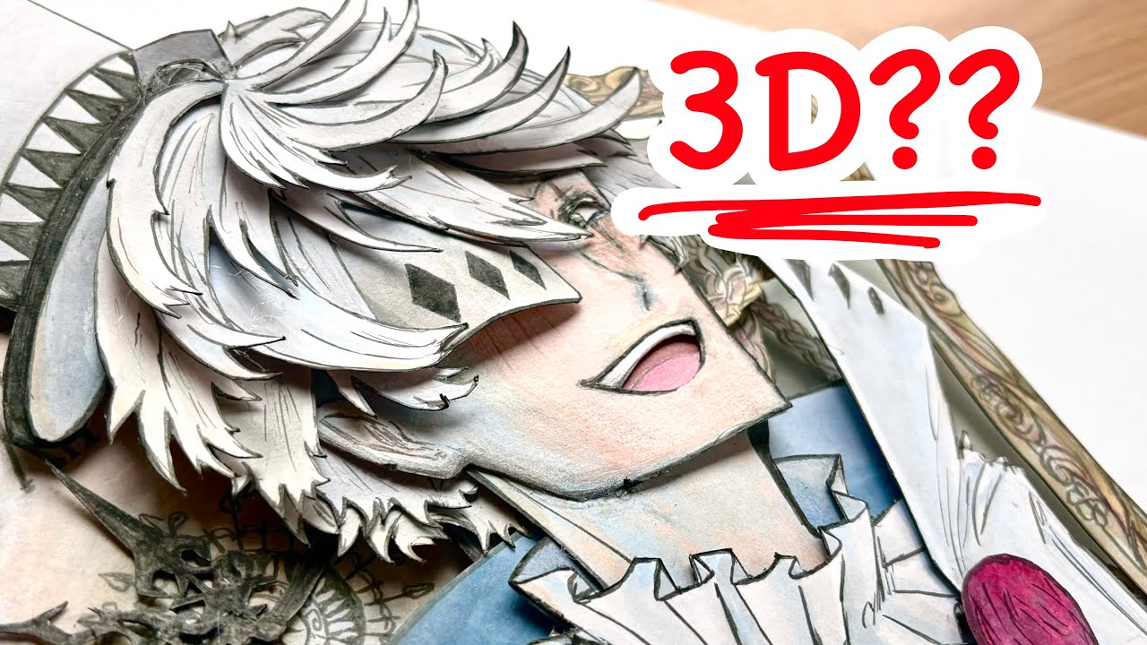 LAYERED PAPER ART!!! - YouTube