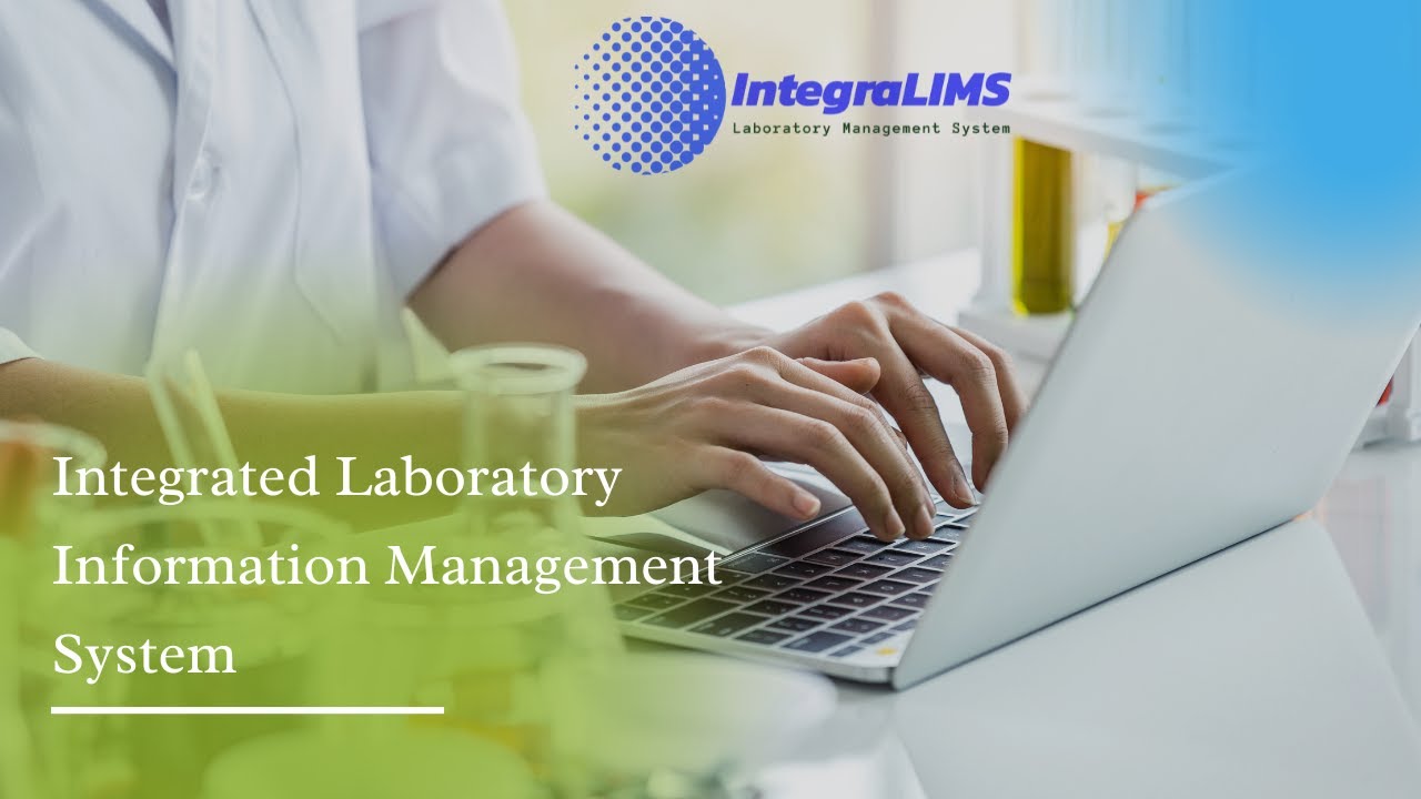 IntegraLIMS - Integrated Laboratory Information Management System - YouTube