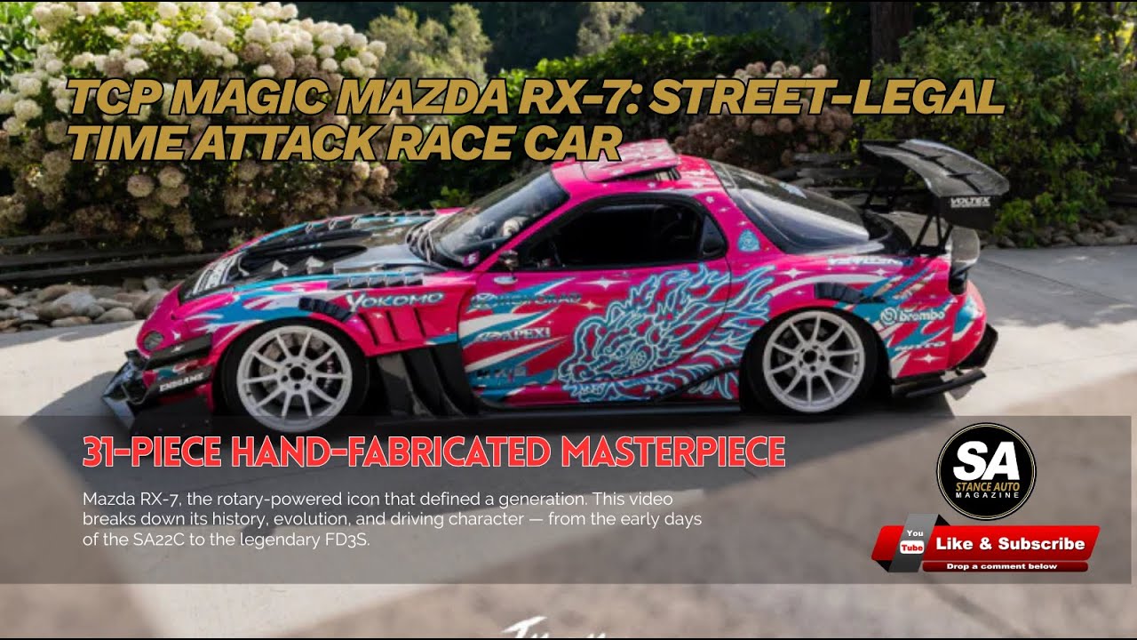 “TCP Magic Mazda RX-7: Street-Legal Time Attack Race Car” - YouTube