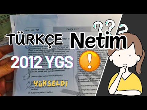 2012 YGS| Türkçe Öldürmeden Süründürmeye Devam Ediyor