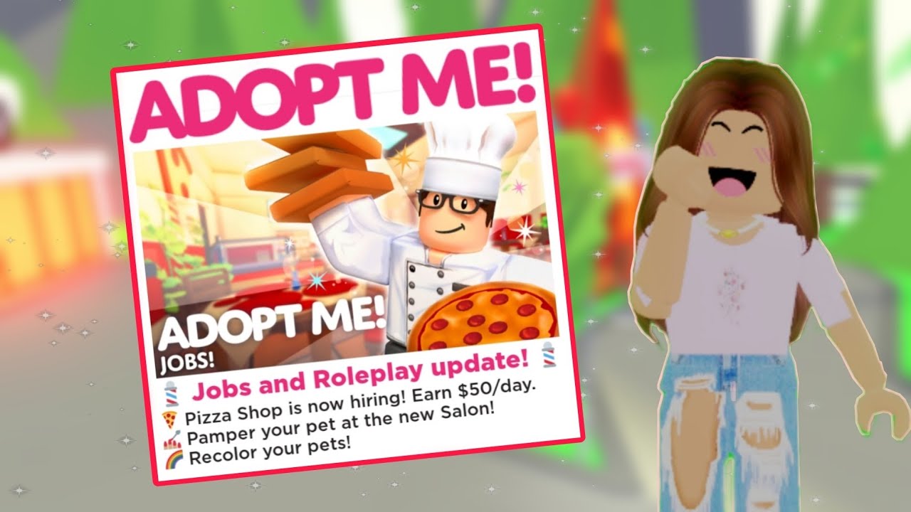 *NEW* JOBS UPDATE IS HERE IN ADOPT ME! (Roblox Adopt Me Update ...