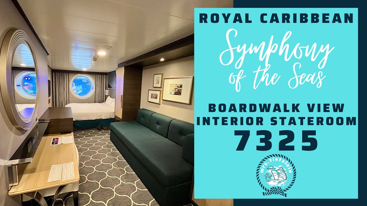 Royal Caribbean Symphony Harmony of the Seas Promenade Boardwalk View ...