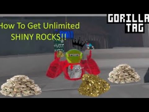 Gorilla tag hack Infinite shiny rocks. - YouTube