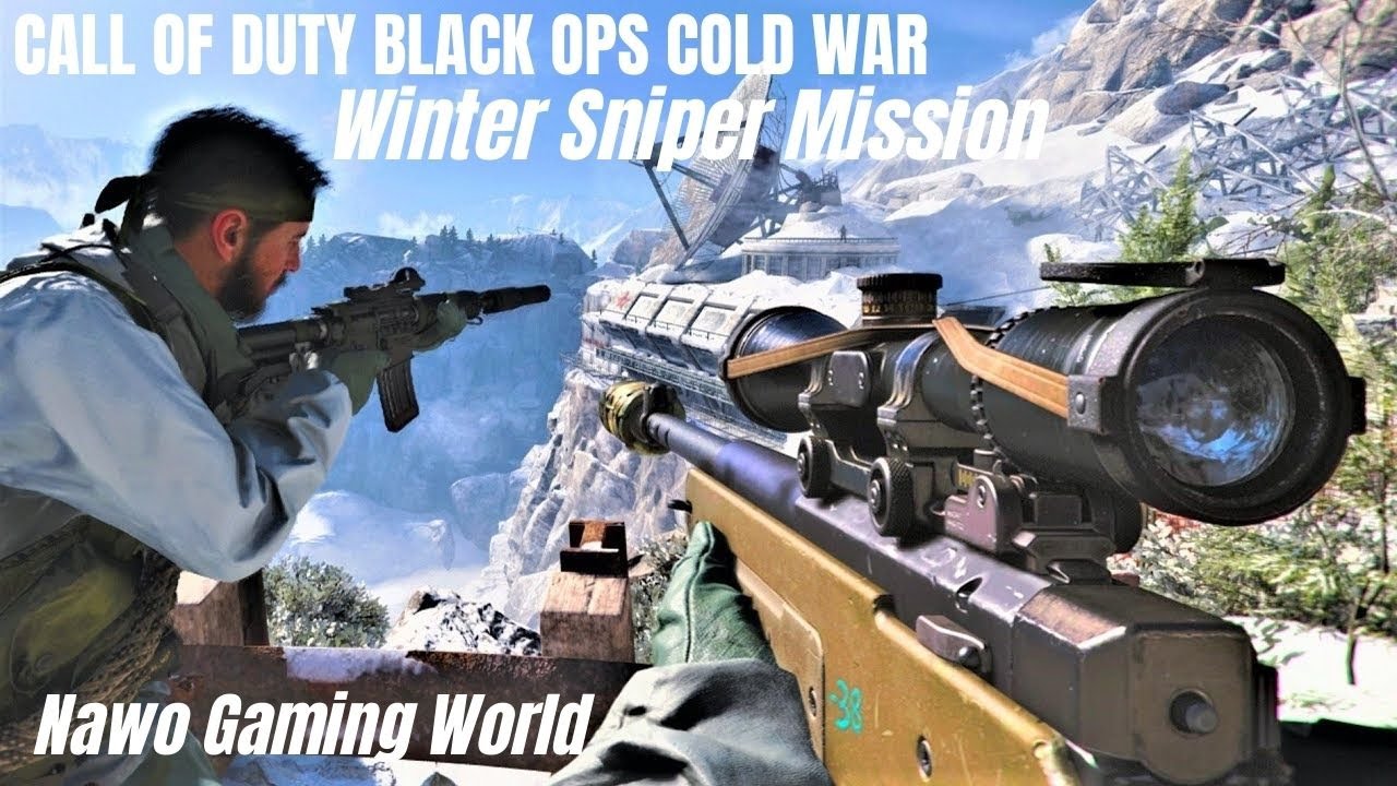Winter Sniper Mission - Call of Duty Black Ops Cold War - YouTube