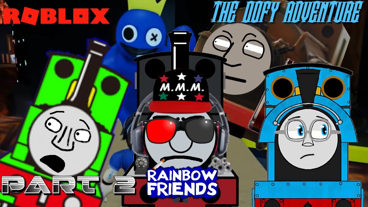 HUNTED BY RAINBOW FRIENDS!!! | Roblox: The OOFY Adventure (PART 2 ...