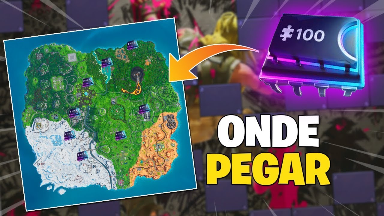 ONDE PEGAR TODOS OS FORTBYTES LANÇADOS ATÉ AGORA ! - Fortnite Battle ...