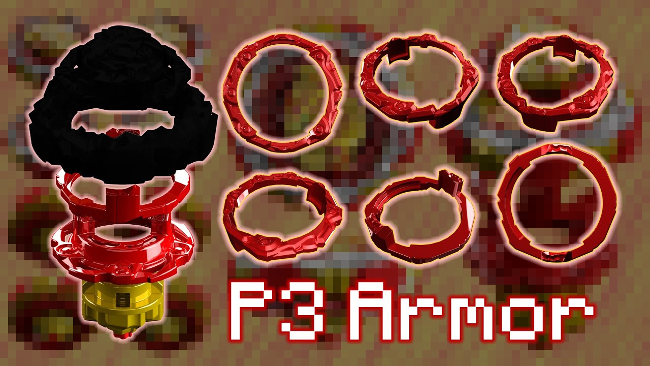 αmaterios Project - Part 3: Armor - Beyblade Design & Modeling ...