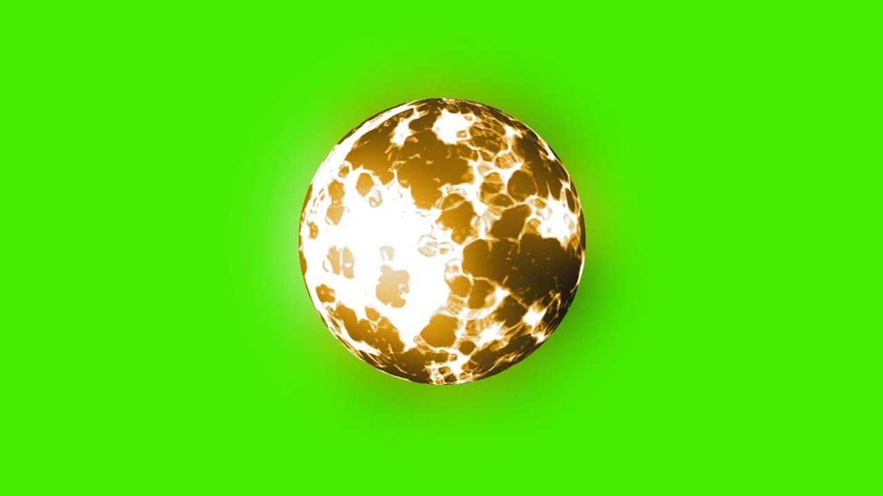 fireball green screen effect vfx - YouTube
