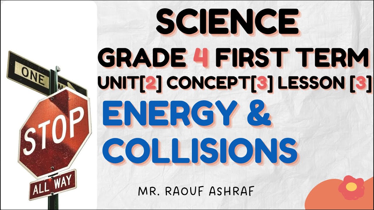 Grade 4 | Science | Unit 2 - Concept 3 - Lesson 3 - Energy and ...