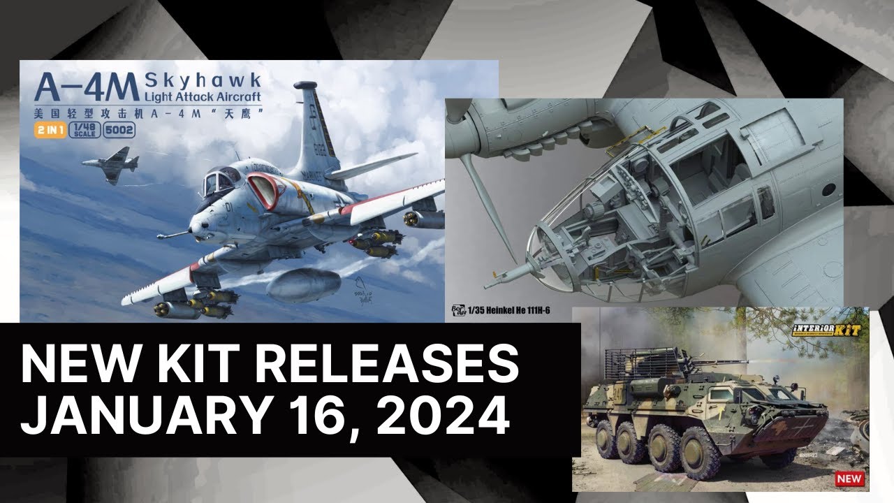 New Kit Releases: January 16, 2024 - YouTube