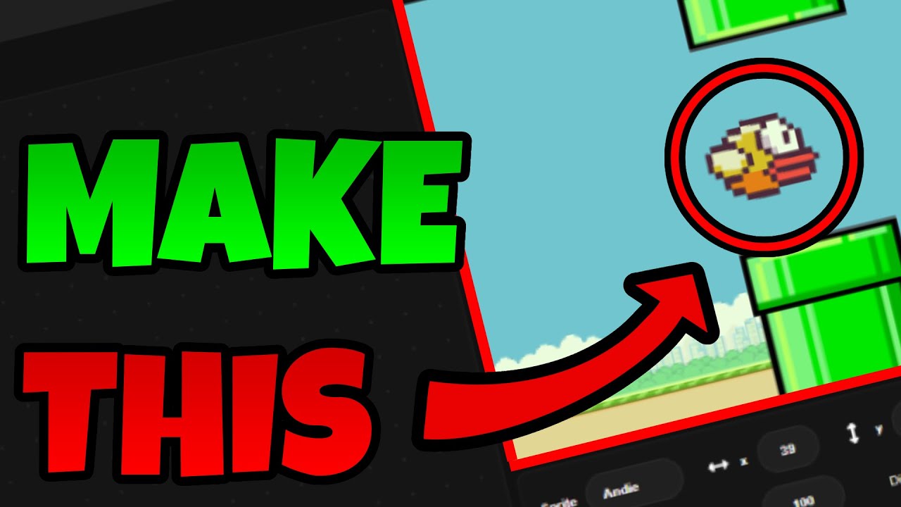 How To Make Flappy Bird On Scratch - YouTube