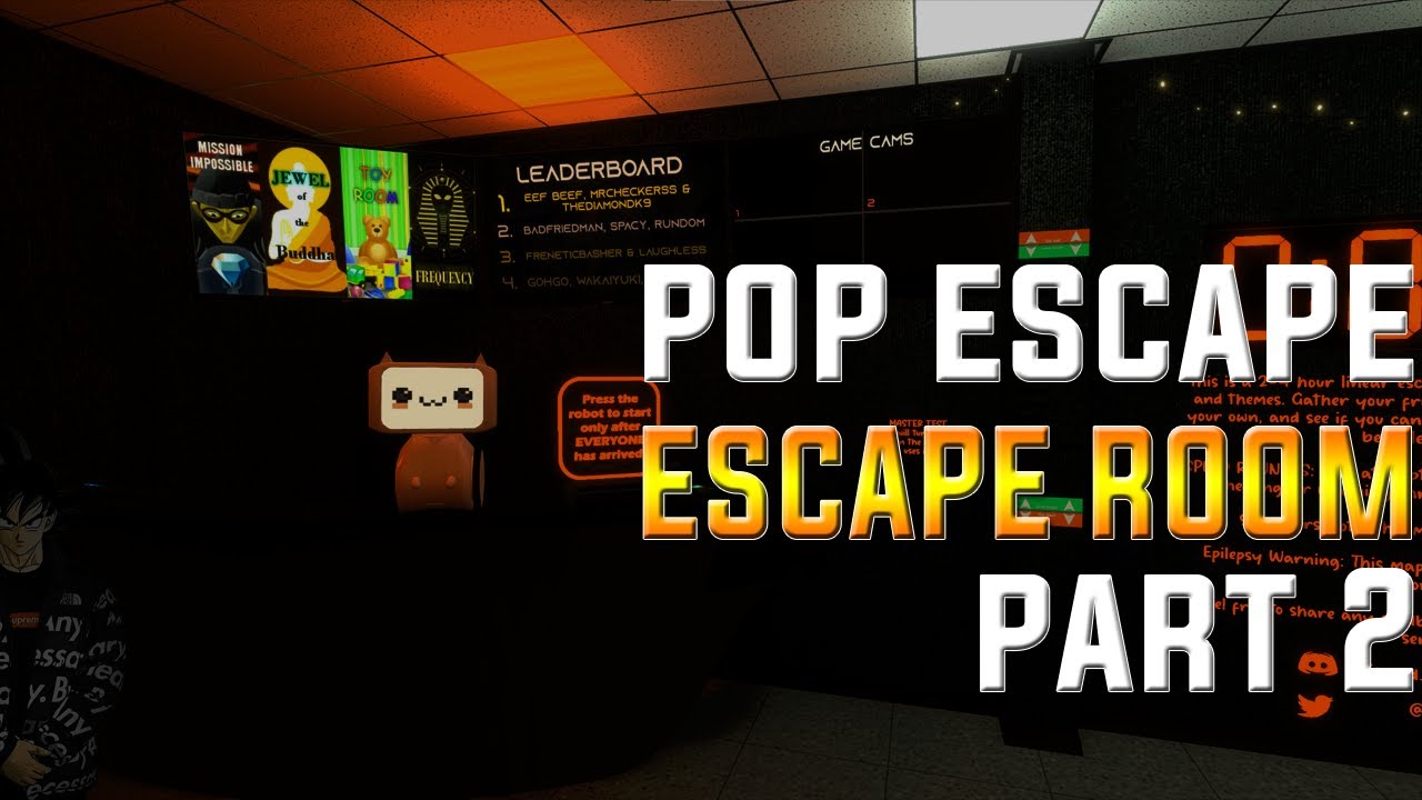 This escape room has us confuzzled (VRCHAT) - YouTube