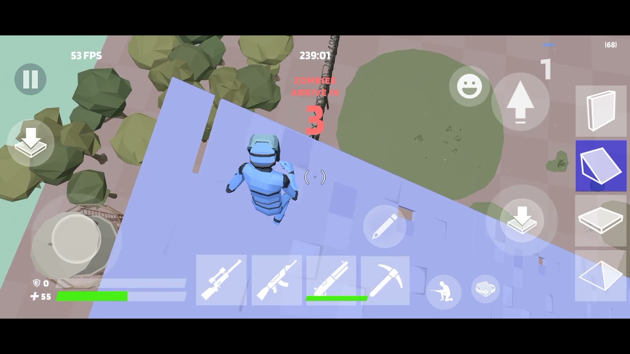 1v1 lol third person game play - YouTube