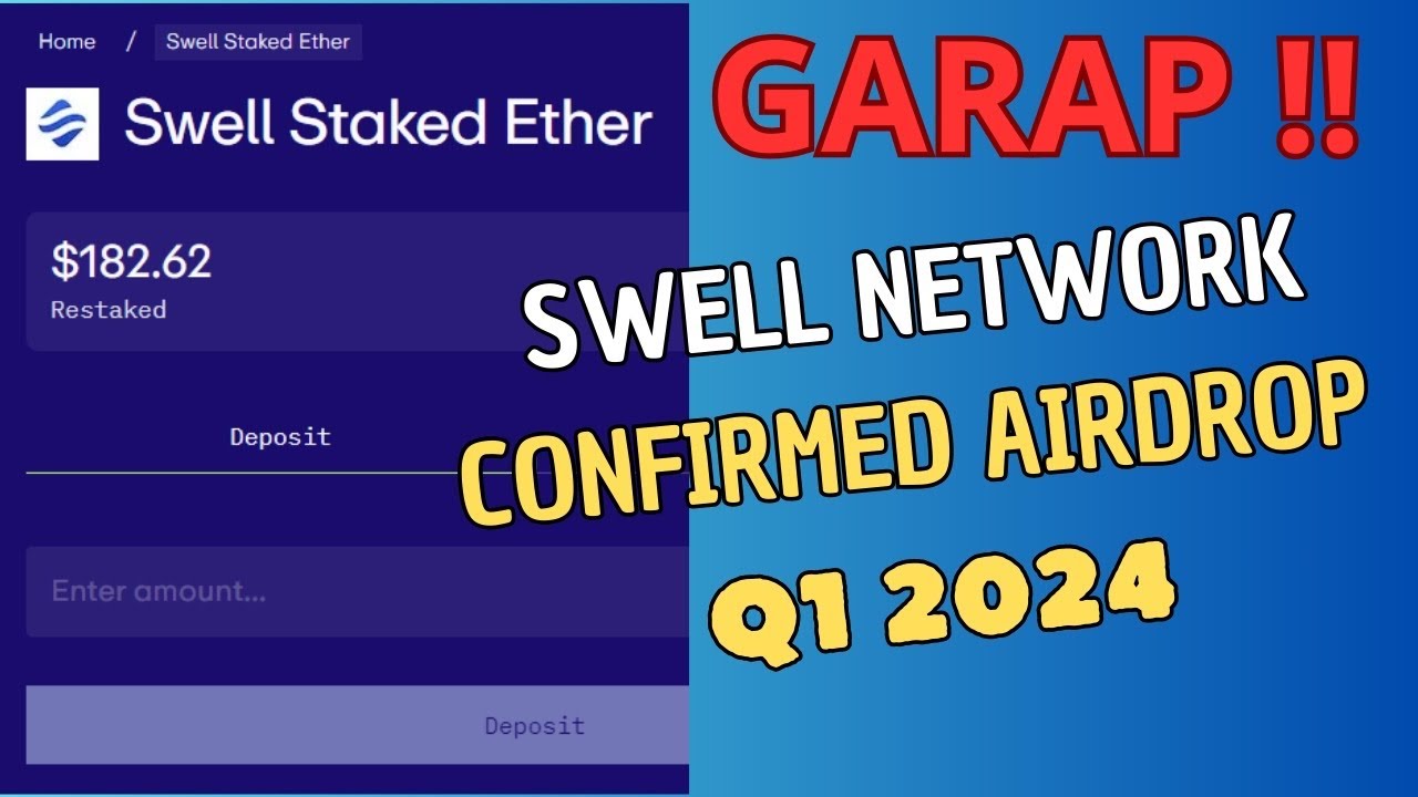 NEXT JACKPOT AIRDROP ⁉️ TUTORIAL GARAP SWELL NETWORK & EIGEN LAYER ...