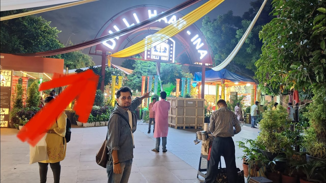 Dilli Haat Market, INA, Delhi... Tourist Place - YouTube