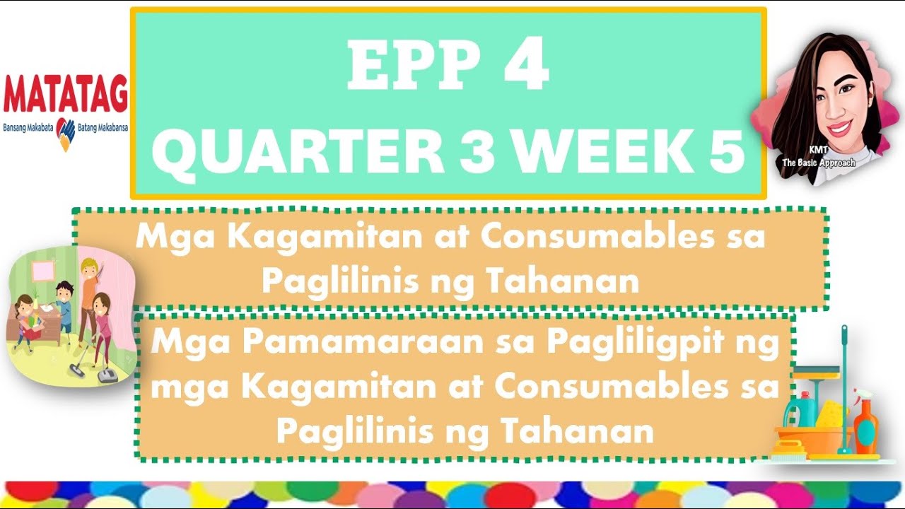 EPP 4 QUARTER 3 WEEK 5 MATATAG CURRICULUM #epp4quarter3week5 - YouTube