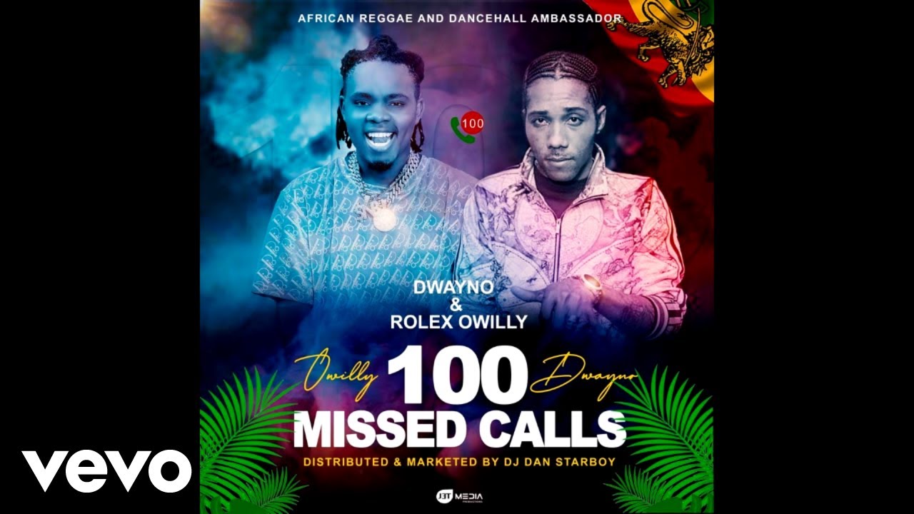 Dwayno, Rolex Owilly - 100 Miss Calls (Official Audio) - YouTube