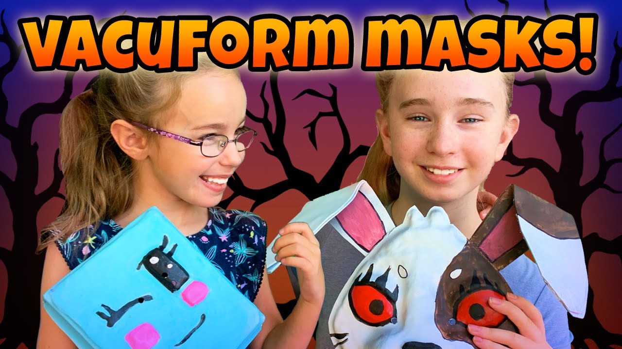 DIY Vacuform Masks for Halloween! - YouTube