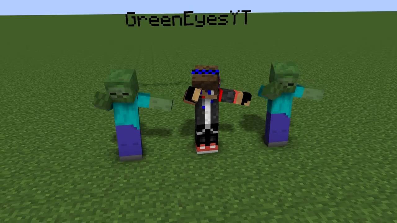 Minecraft Dab - YouTube