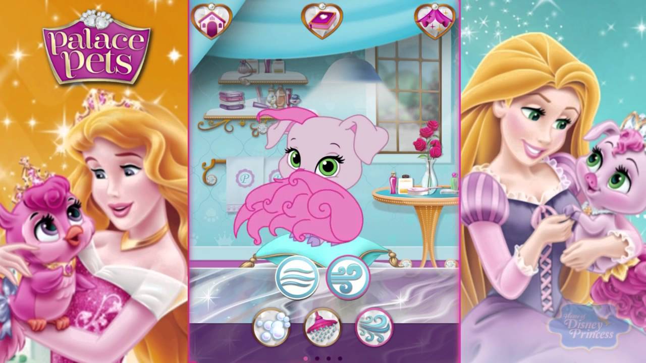 ♥ Disney Princess Palace Pets Rapunzel & Truffles NEW PIGLET PET 2016 ...