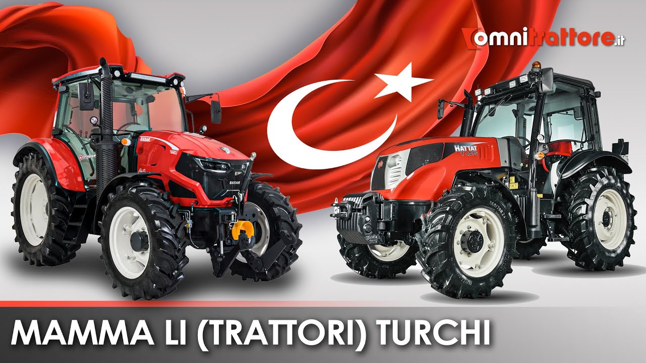 Trattori TURCHI 🇹🇷 il caso del Hattat T4000 e del Basak 5120 - YouTube