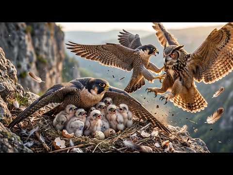 Falcon Life Cycle: 60 Days From Egg to First Wings | Wildlife Documentary