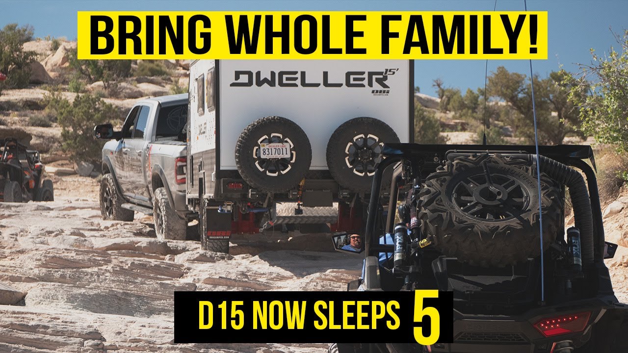 NEW DOUBLE BUNK UPGRADE! Dweller 15! RVsofAmerica (2022) like MDC X15 ...