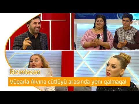 Vüqarla Alvina cütlüyü arasında yeni qalmaqal (Bizimləsən)