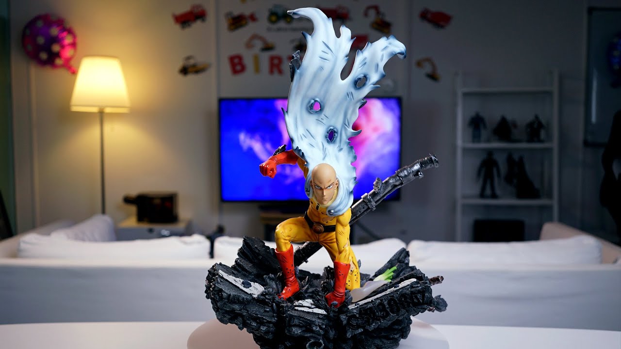 Cinematic Unboxing of my first GK - Saitama Sensei "One Punch Man ...