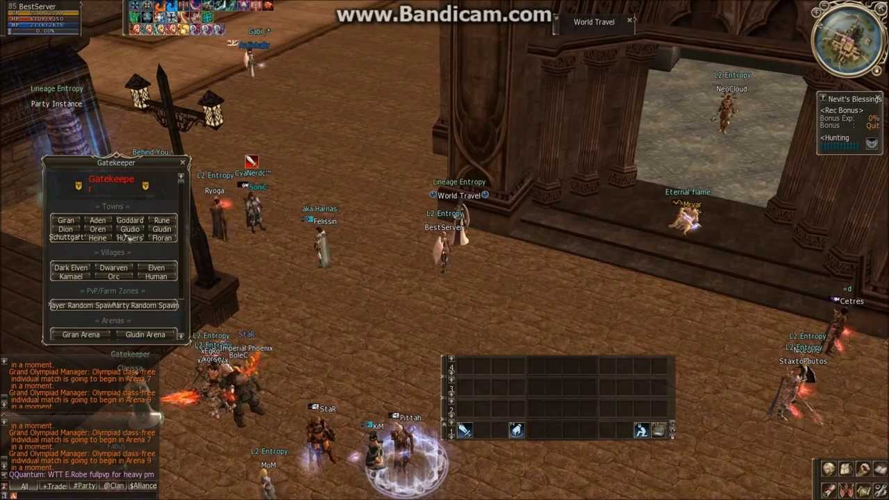 lineage 2 Entropy (h5 PVP server) - YouTube