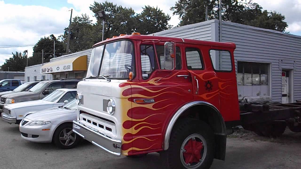 Sharp Car Co. Fire Engine with flames. - YouTube
