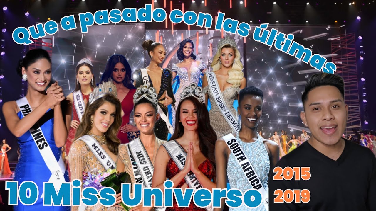 Que a pasado con las últimas 10 Miss Universo? Son exitosas? PARTE 1 ...