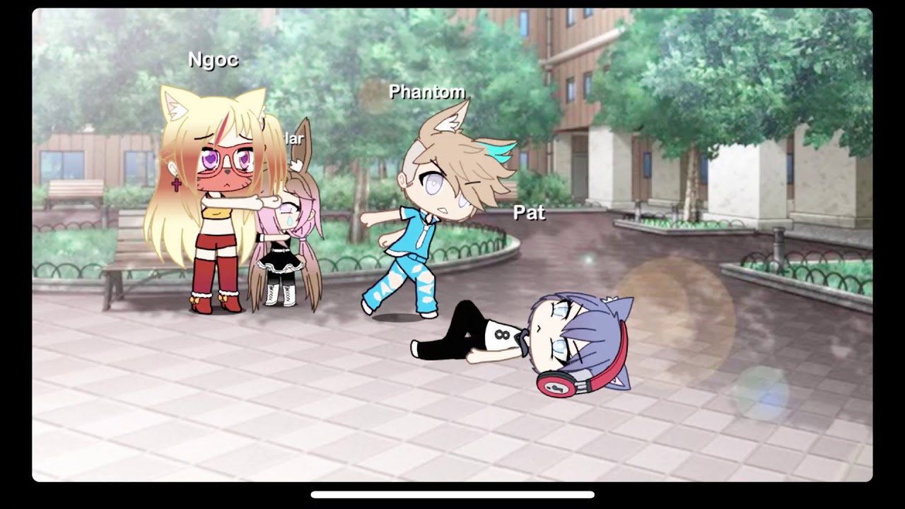 a bunny in a all wolf school(part 3)(gacha life) - YouTube