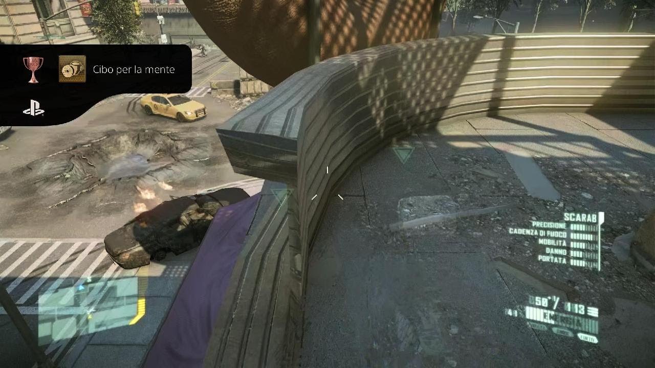 Crysis 2 Remastered PS4 trofeo cibo per la mente - YouTube