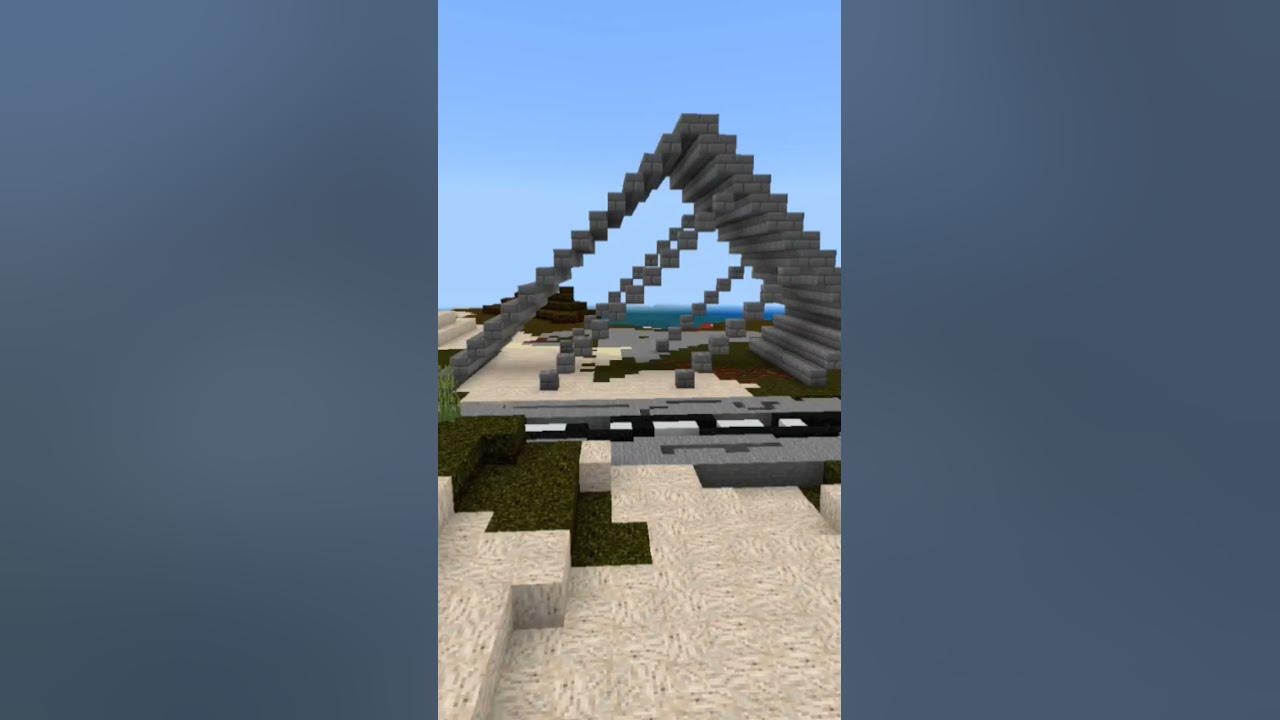 Заброшенная многоэтажка в моём заброшенном городе Minecraft майнкрафт