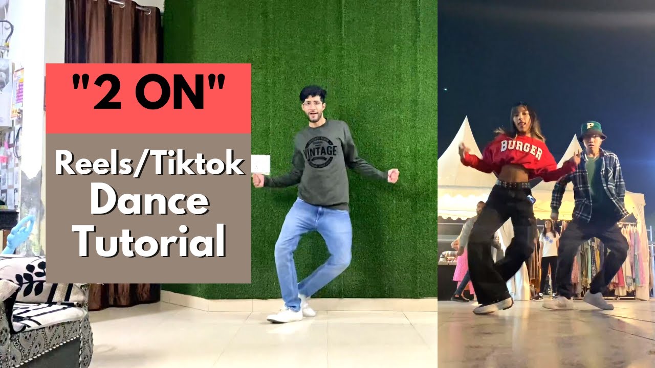 Lets Roll dance tutorial | 2 ON instagram reels dance tutorial | Reels ...