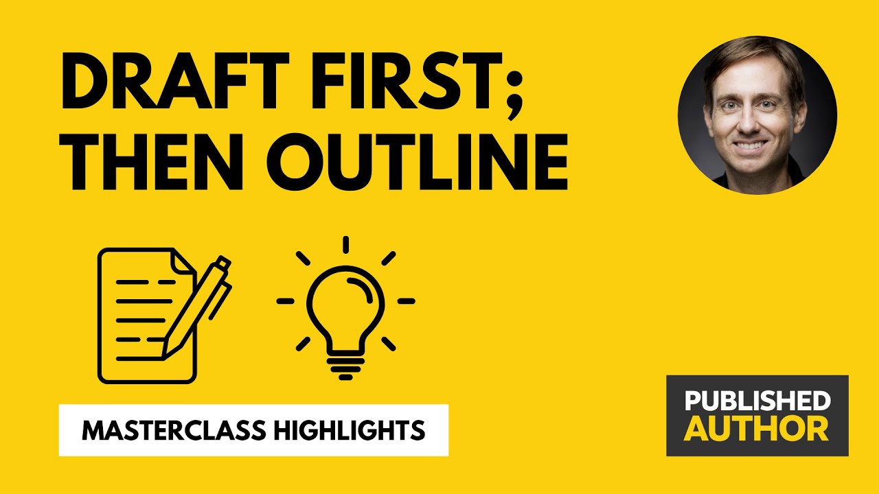 Write Your Vomit Draft FIRST, Then Outline - Published Author ...