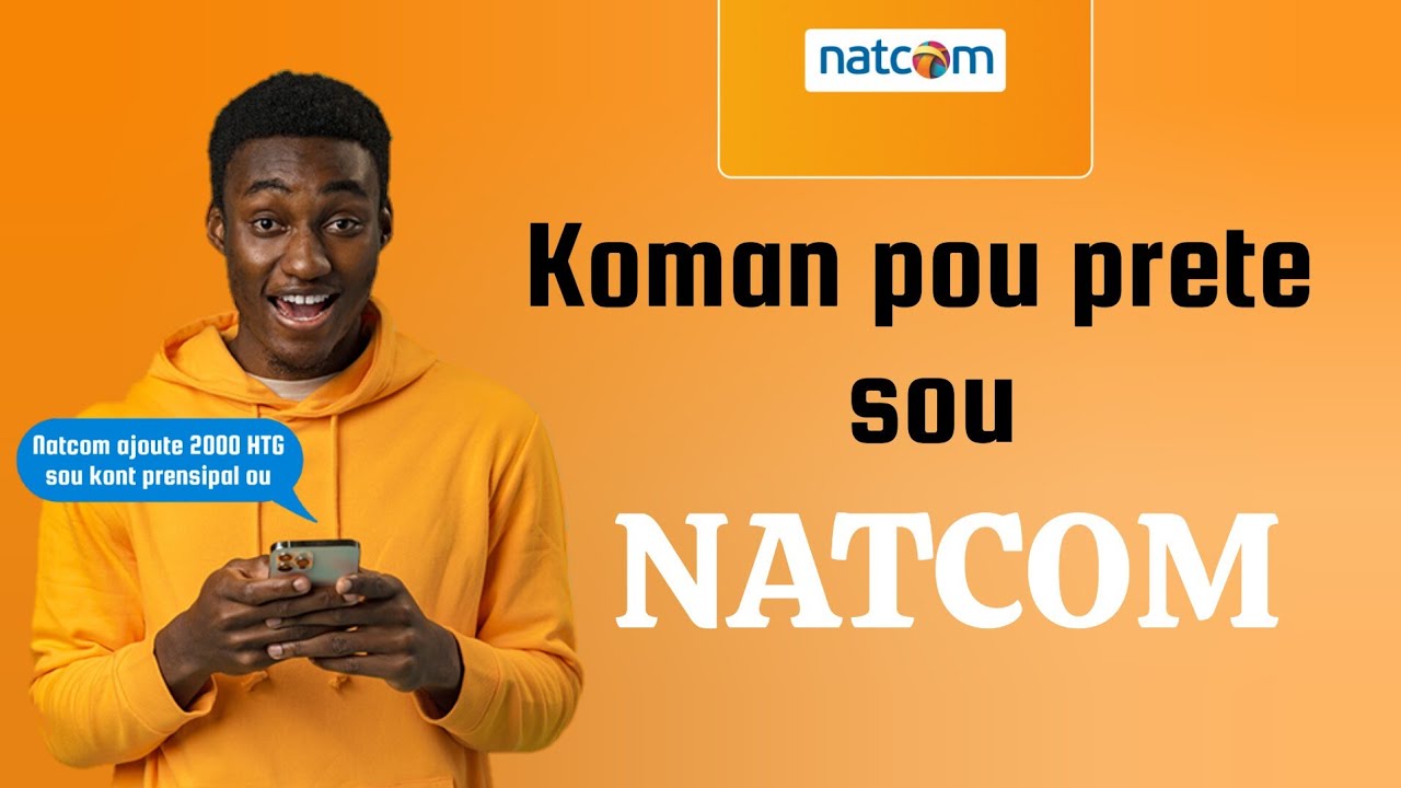 Koman pou prete sou NATCOM (Prete lajan (htg), minit ak mb sou NATCOM ...