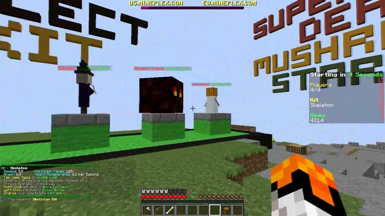 Minecraft Super Craft Mobs - YouTube