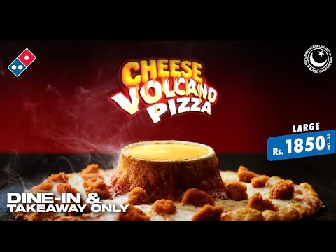 Domino’s Cheese Volcano Pizza - YouTube