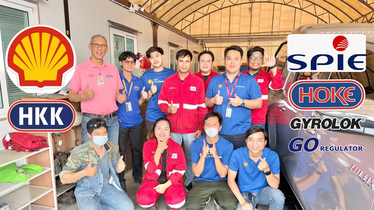 Training @ Shell + Spie Oil & Gas Services - YouTube