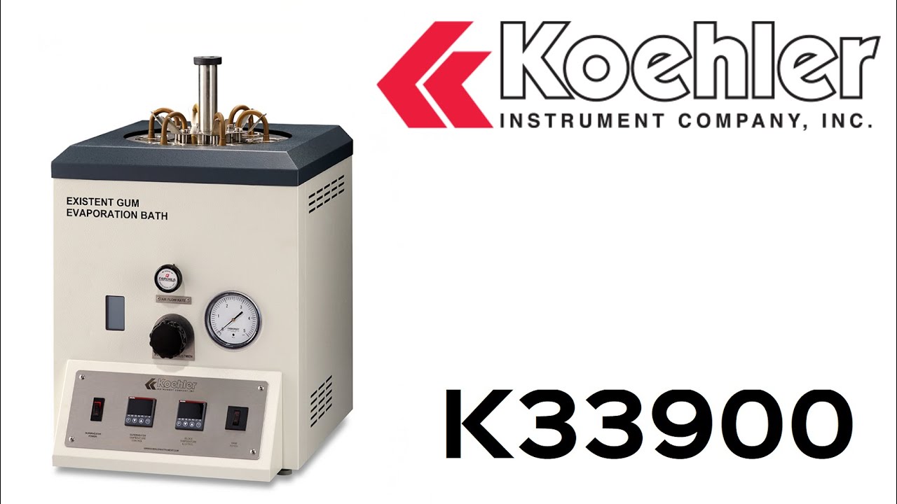 K33900 6-Unit Existent Gum Evaporation Bath (Operational Video ...