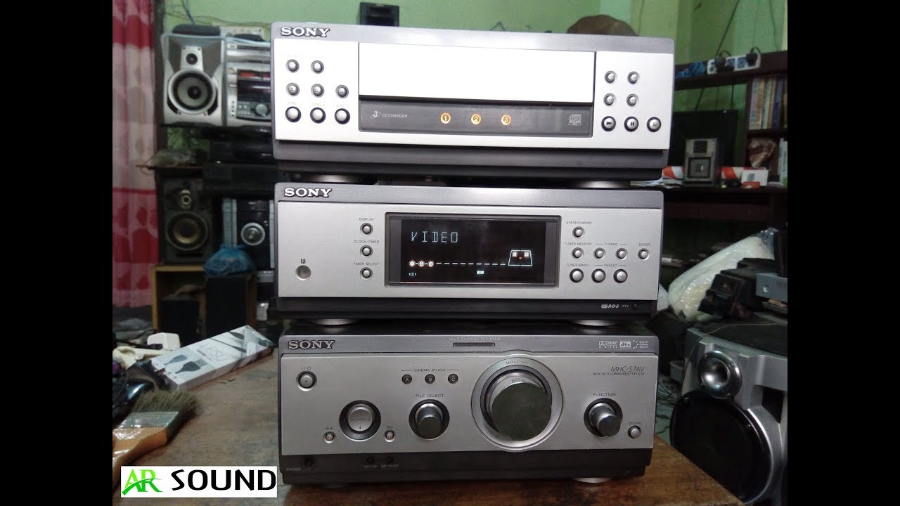 Sony mhc-s7av - YouTube