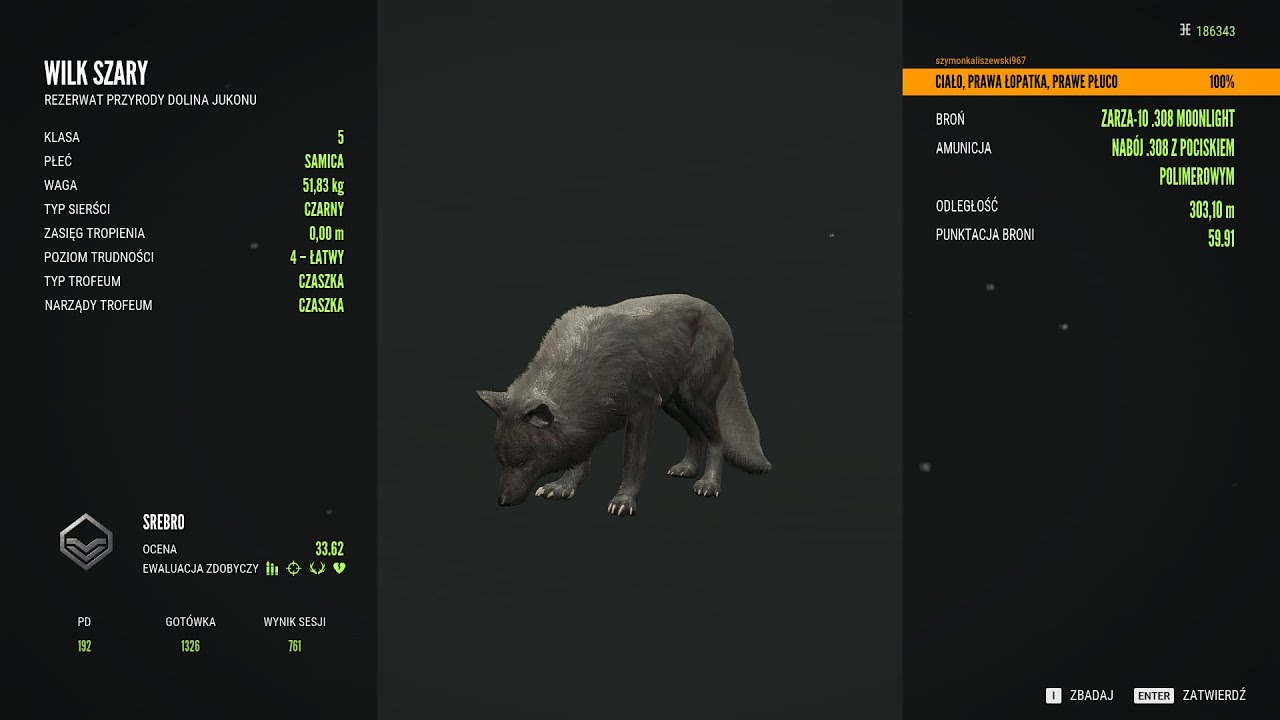 O MÓJ BOŻE! ALE PIĘKNY CZARNY WILK! #gaming #nowy #epic #fajne #cotw # ...