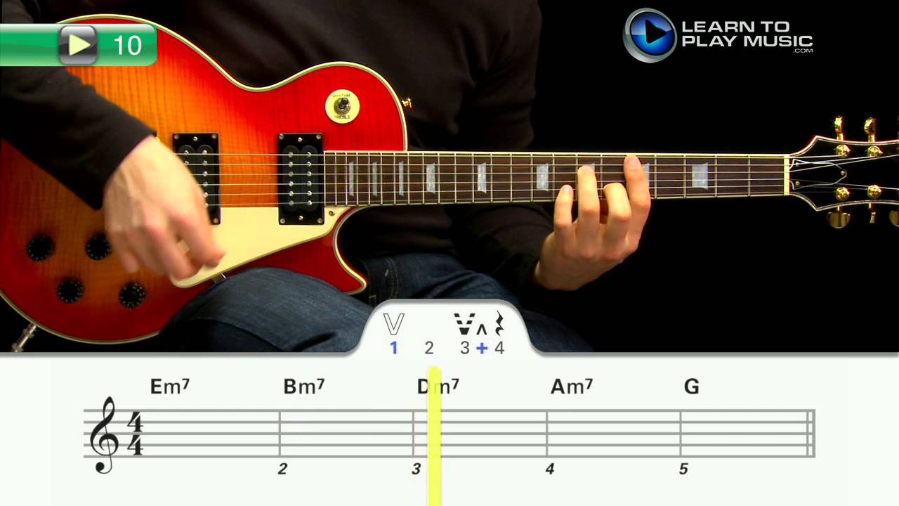 Ex010 Beginner Guitar Chords ~ Progressive Lessons - YouTube