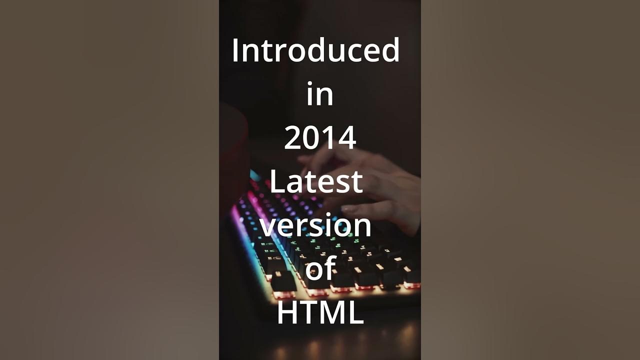 What is the difference between HTML, HTML5, XHTML || 2024 || - YouTube
