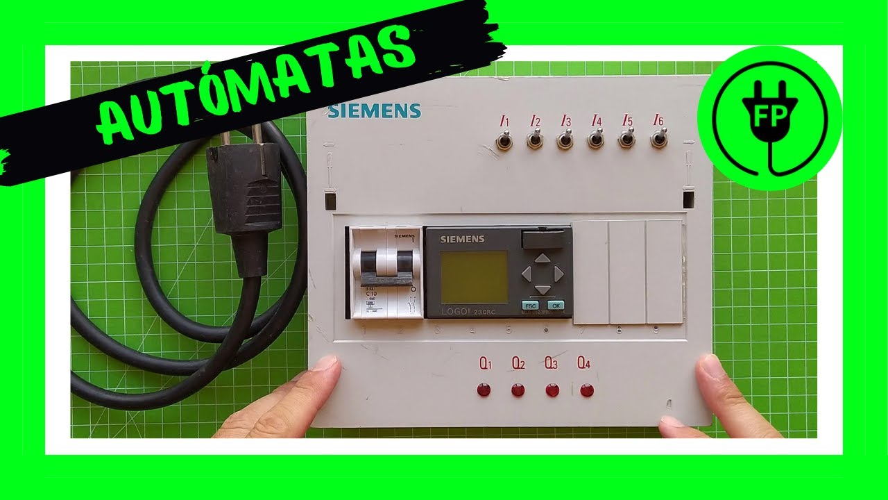 Entrenador de programación de relés o autómatas programables - YouTube